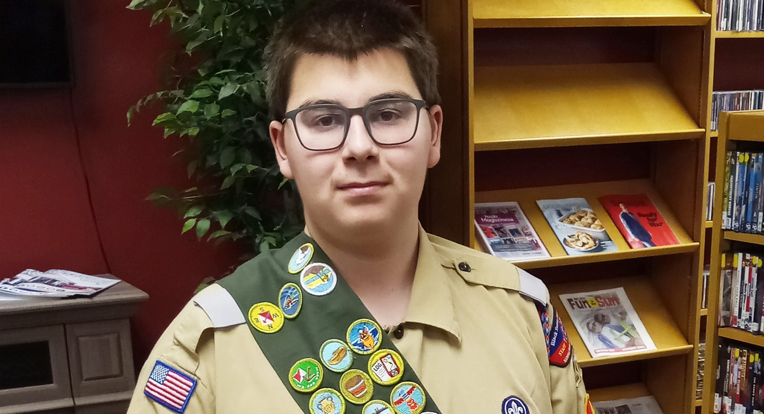Edgerton's Avery Perez Completes Eagle Scout Project - The Village Reporter