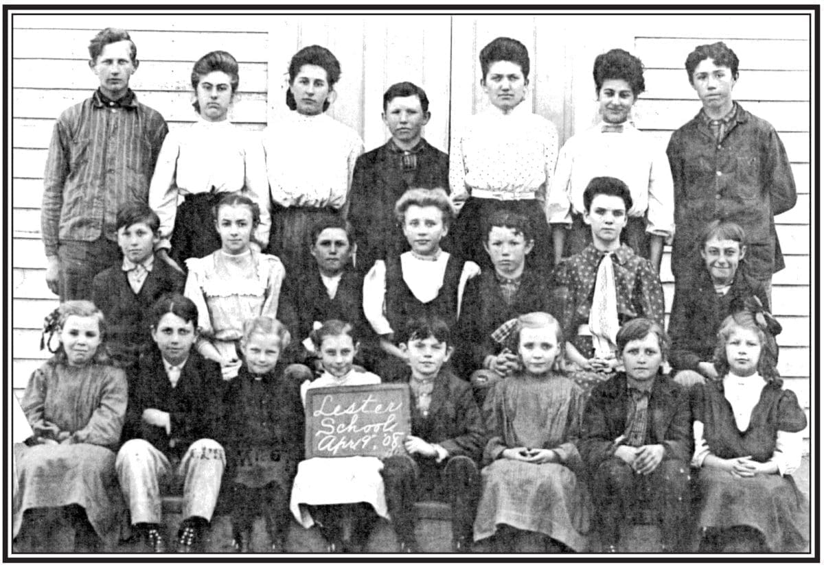 Historic Reflection: Lester School Close To Fayette, Ohio
