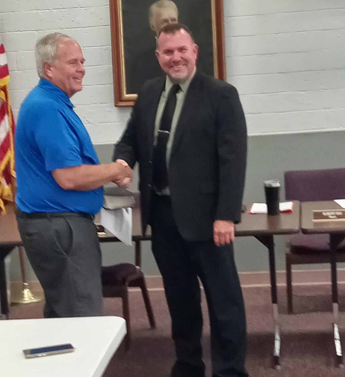 EDGERTON VILLAGE COUNCIL: Kenneth Jacob Sworn In As New