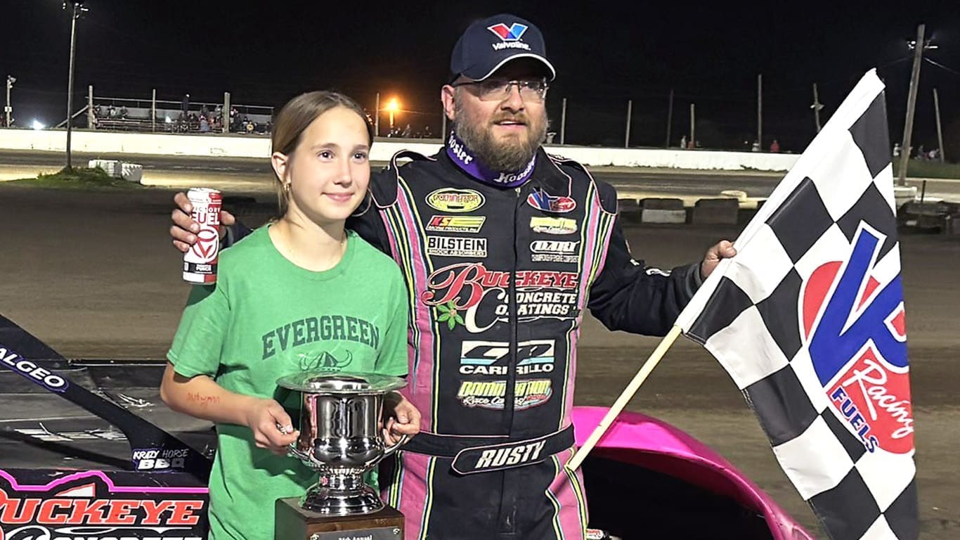 Rusty Schlenk Wins Barney Oldfield Race With Last Lap Pass At Oakshade ...