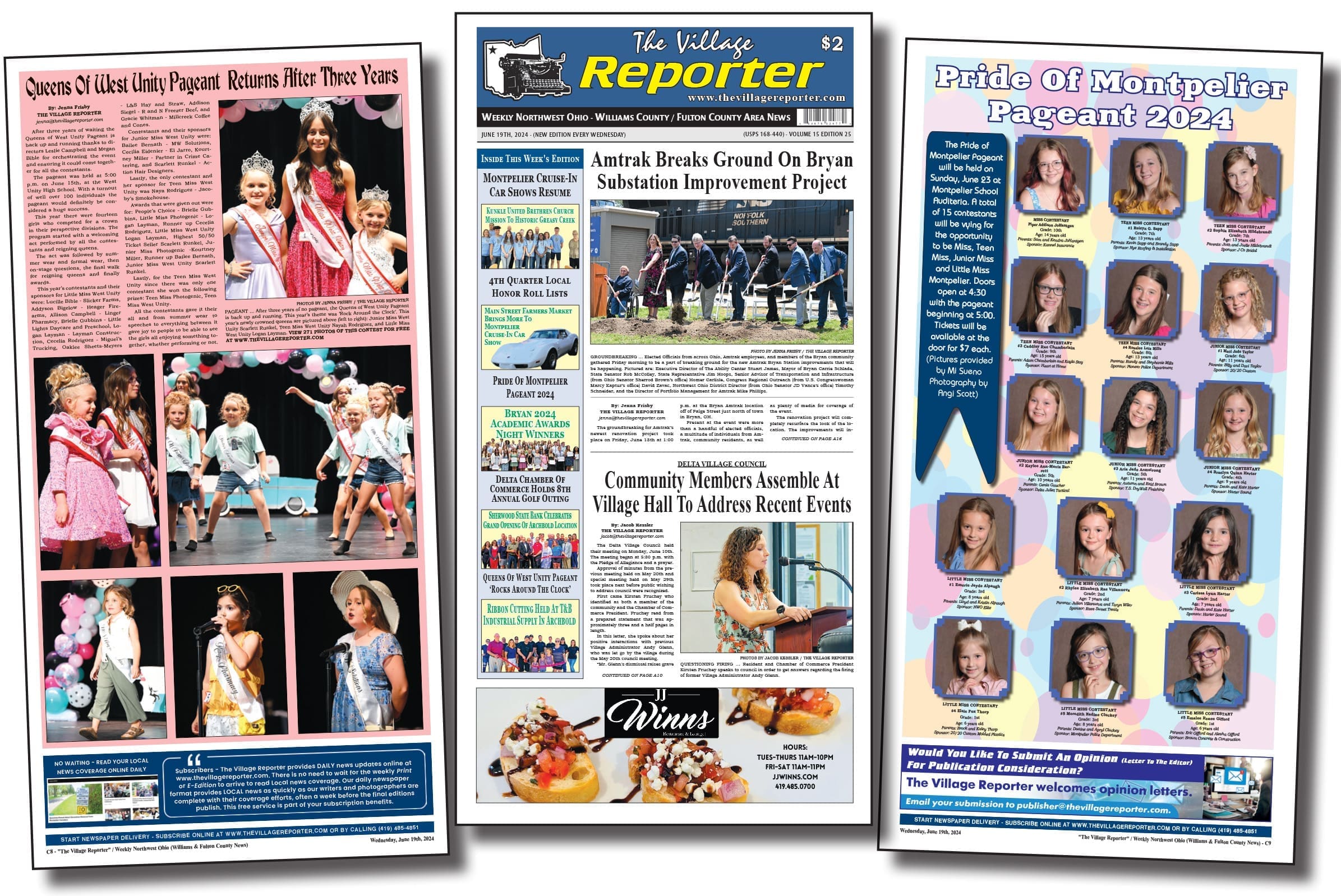 June 19th, 2024 - The Village Reporter