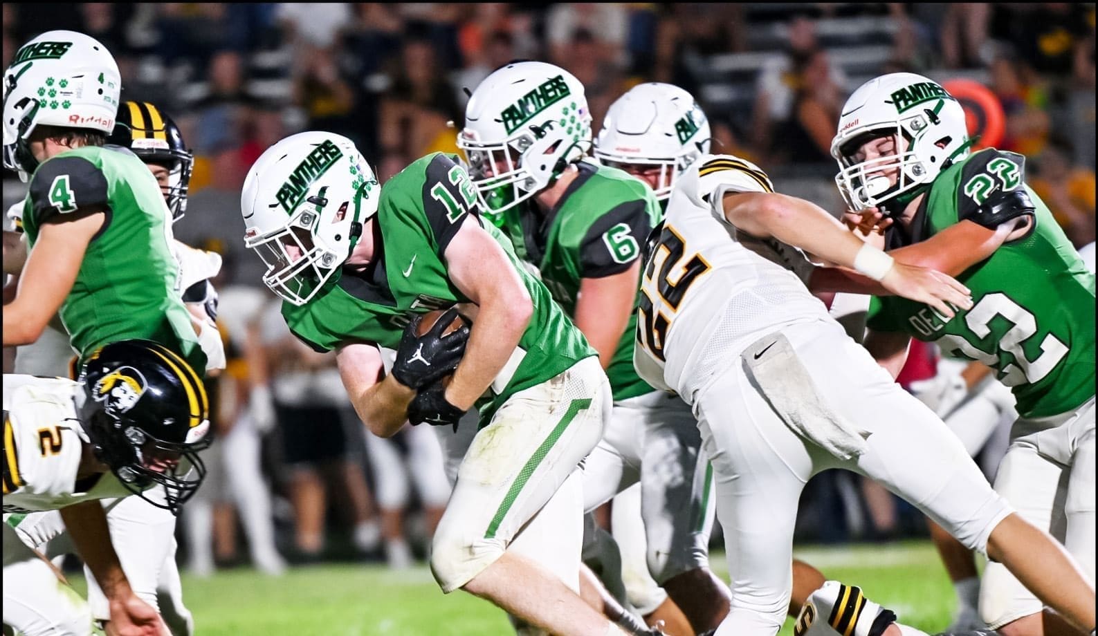 VARSITY FOOTBALL: Delta Runs For 456 Yards In 35-28 Win Over Fairview ...