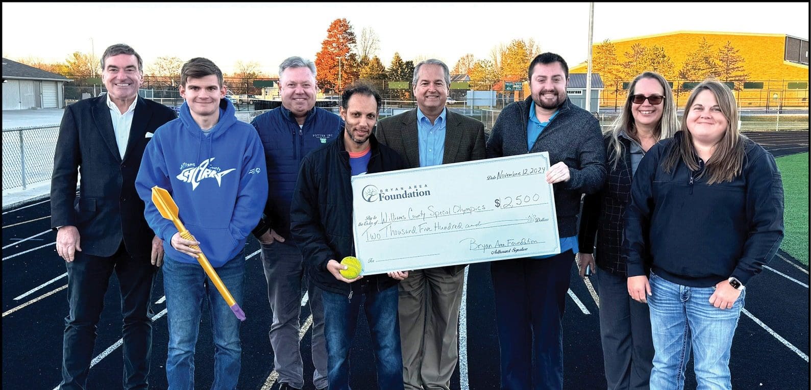 Bryan Area Foundation Awards Grant To Williams County Special Olympics ...