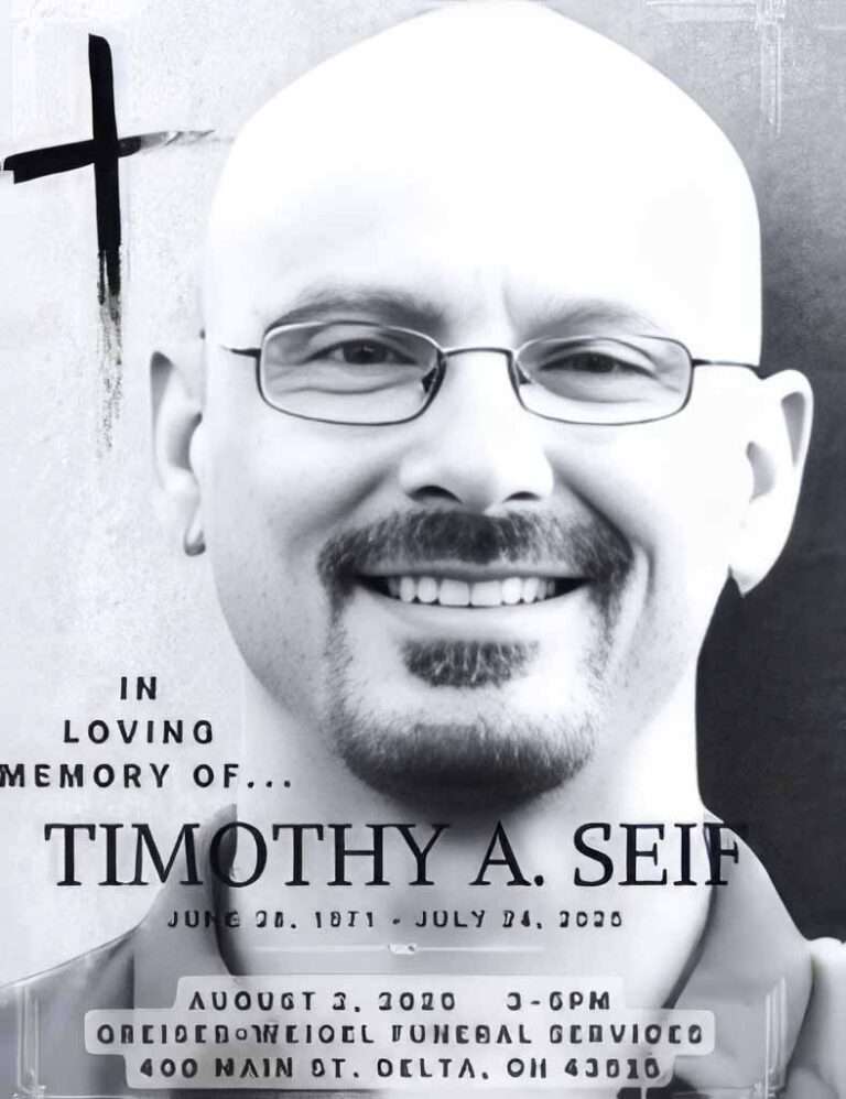 Timothy Seif (1971 – 2025) - The Village Reporter