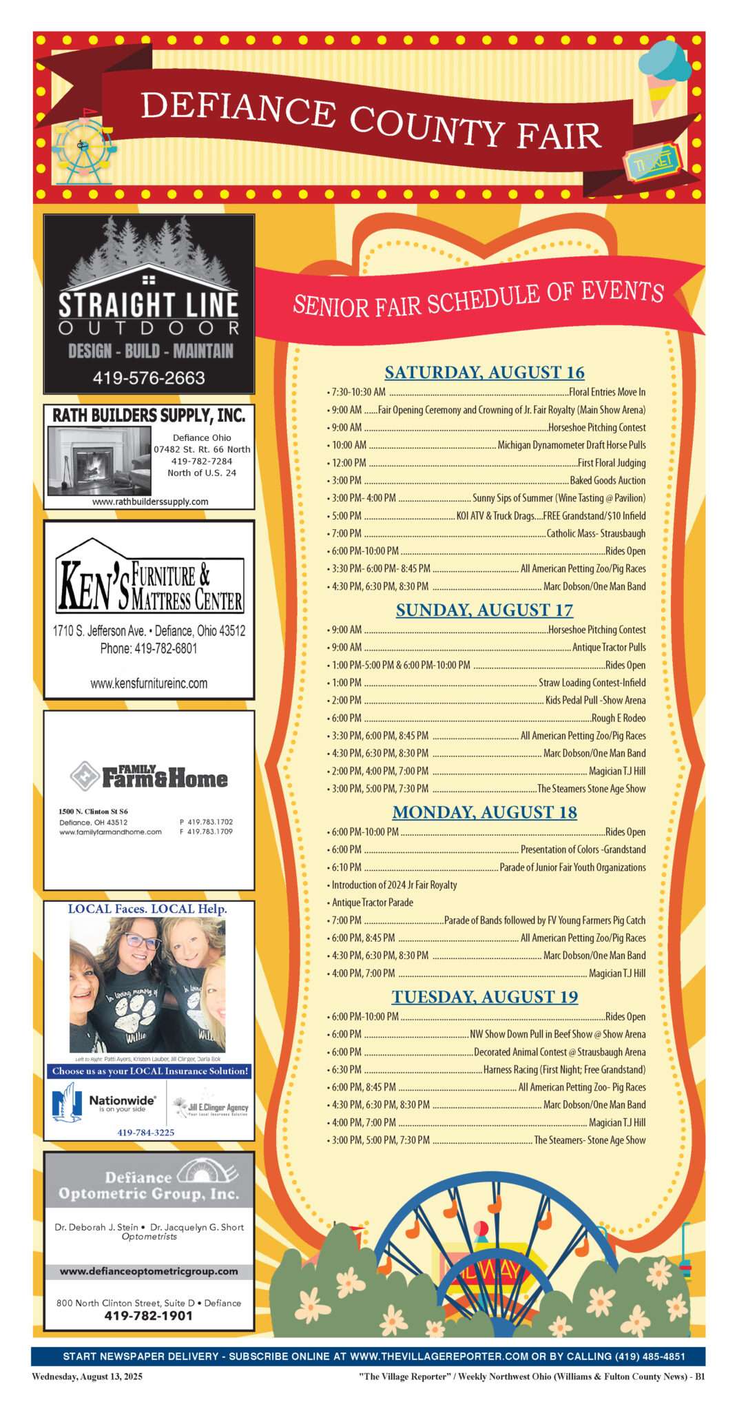 Defiance County Fair Set To Dazzle - The Village Reporter
