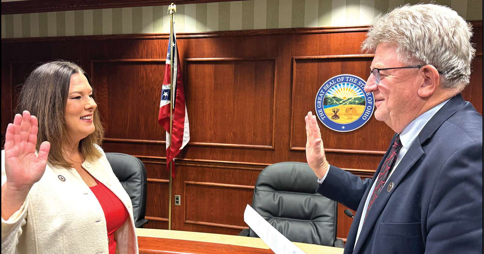 Carrie Schlade Sworn In For Another Term As Bryan Mayor - The Village ...