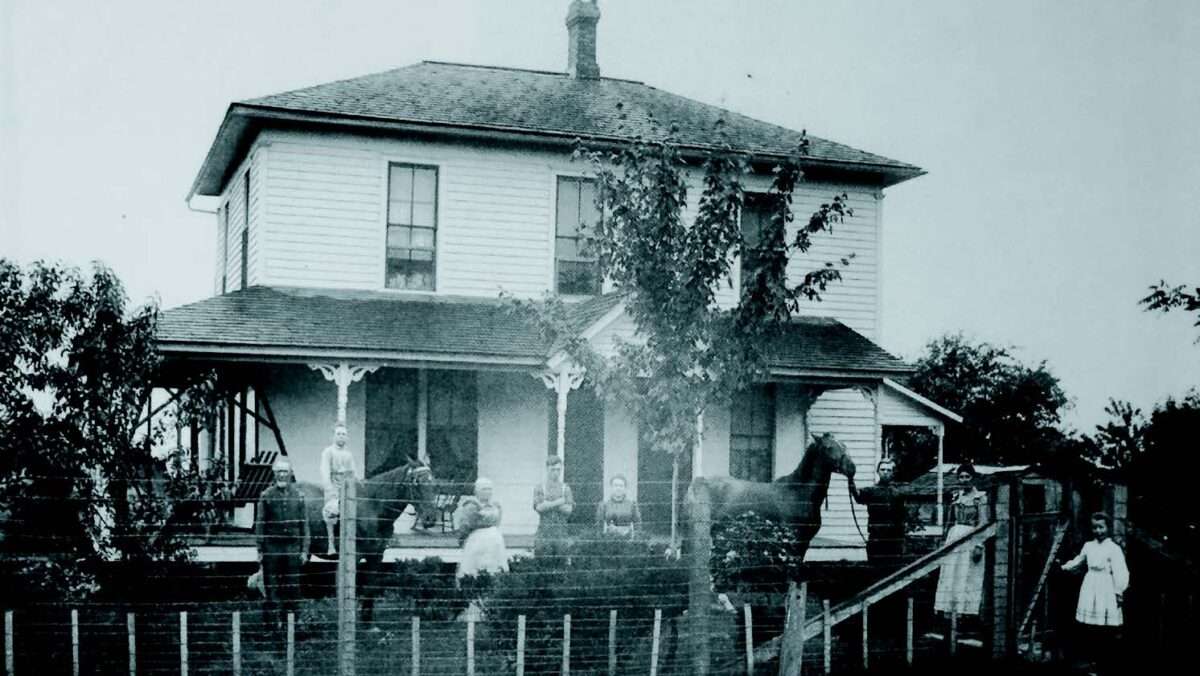 Historic Reflection: 1890 - Johnston Homestead - The Village Reporter