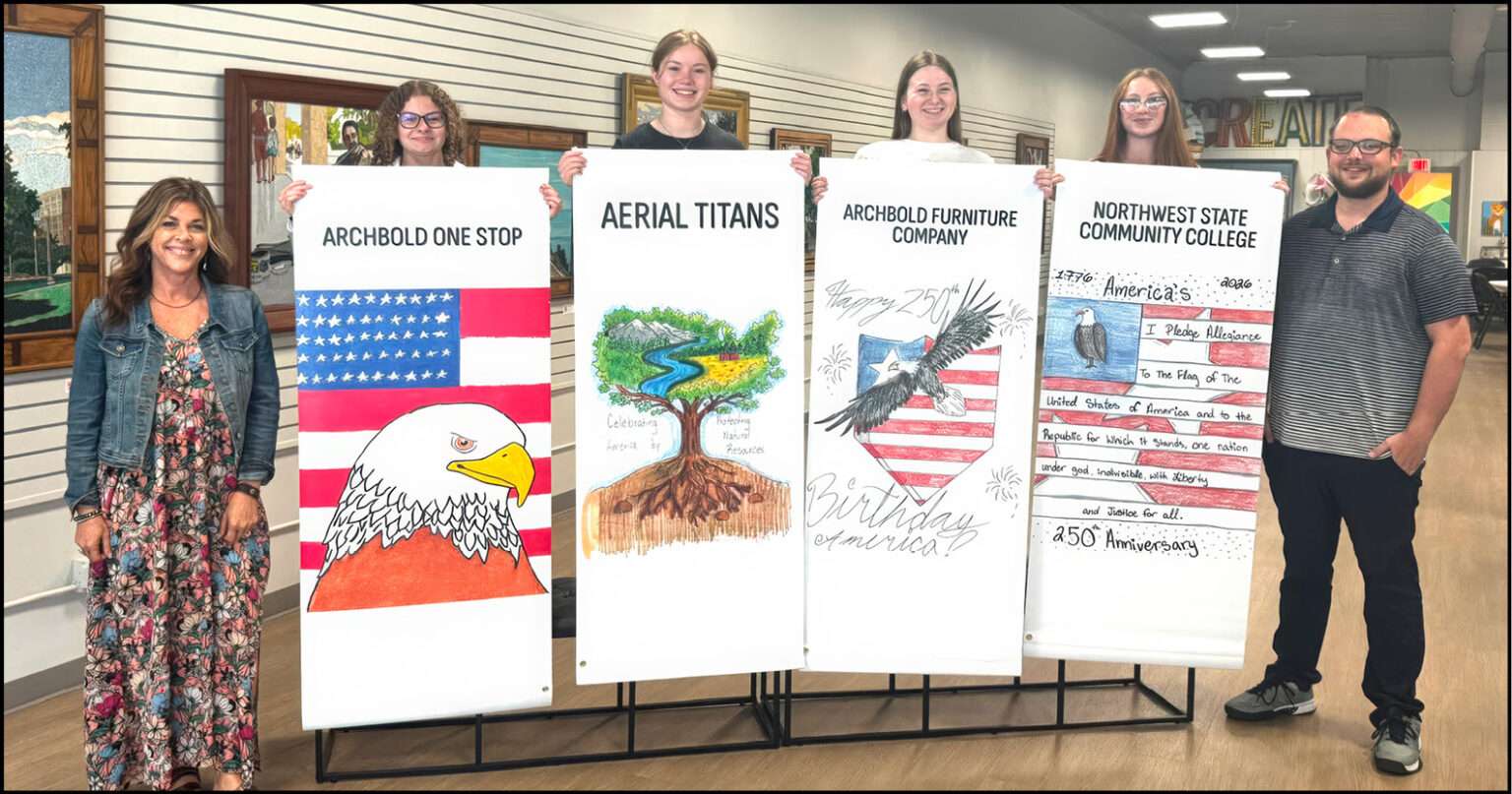 America’s 250th Banner Project Puts Student Art On Display In Downtown ...